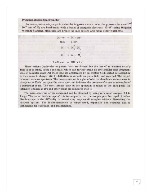 A collection of notes for the subject 'Modern Pharmaceutical Analysis ...
