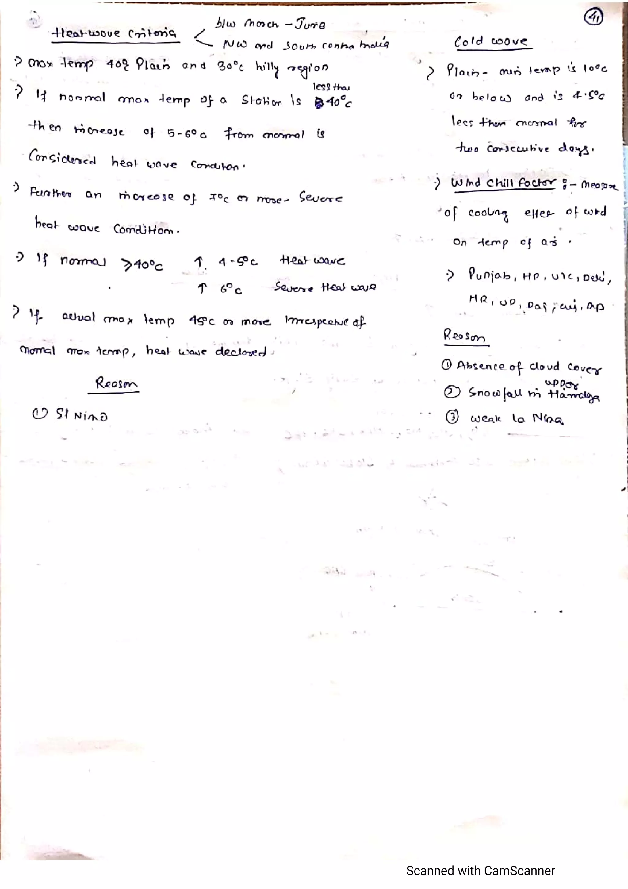 MPA_001_Understaing_Natural_Disaster_Handwritten_Notes | PDF