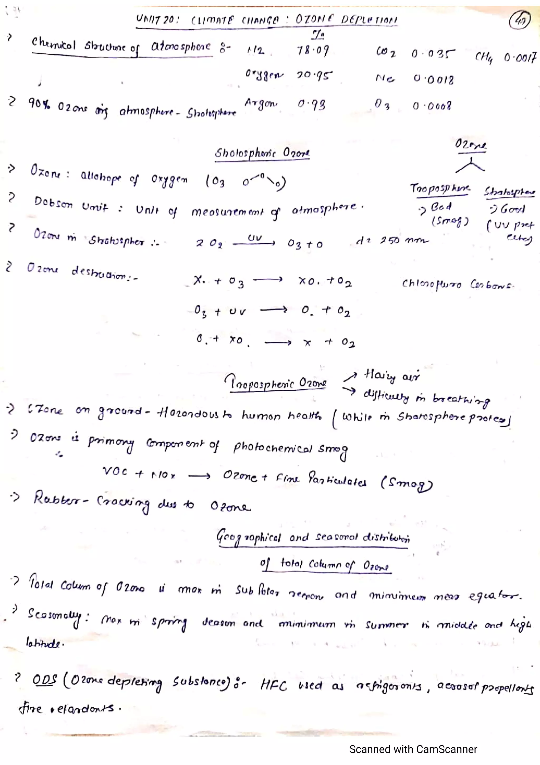 MPA_001_Understaing_Natural_Disaster_Handwritten_Notes | PDF