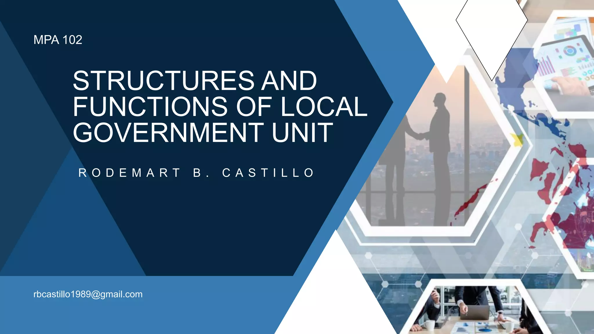 Nature and State of Local Government (Structures and Functions of ...