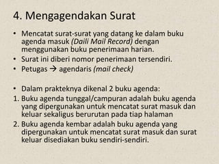 Materi Bab 2 Pengelolaan Surat Atau Dokumen Kantor | PPT