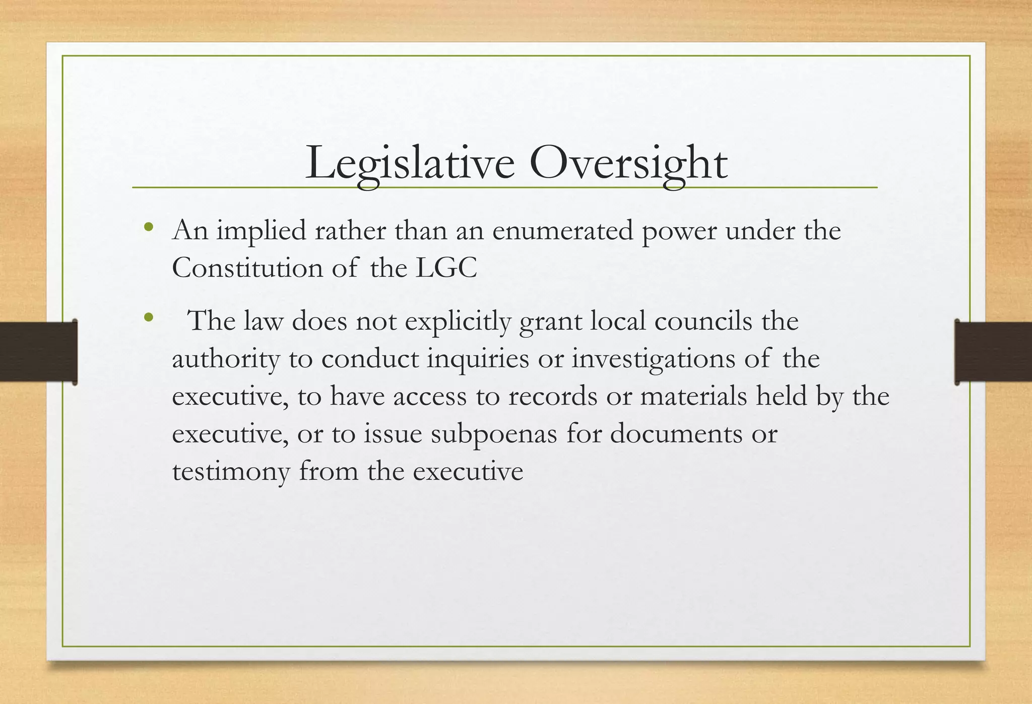 The Local Legislative Process: Powers and Functions of the Sanggunian | PDF