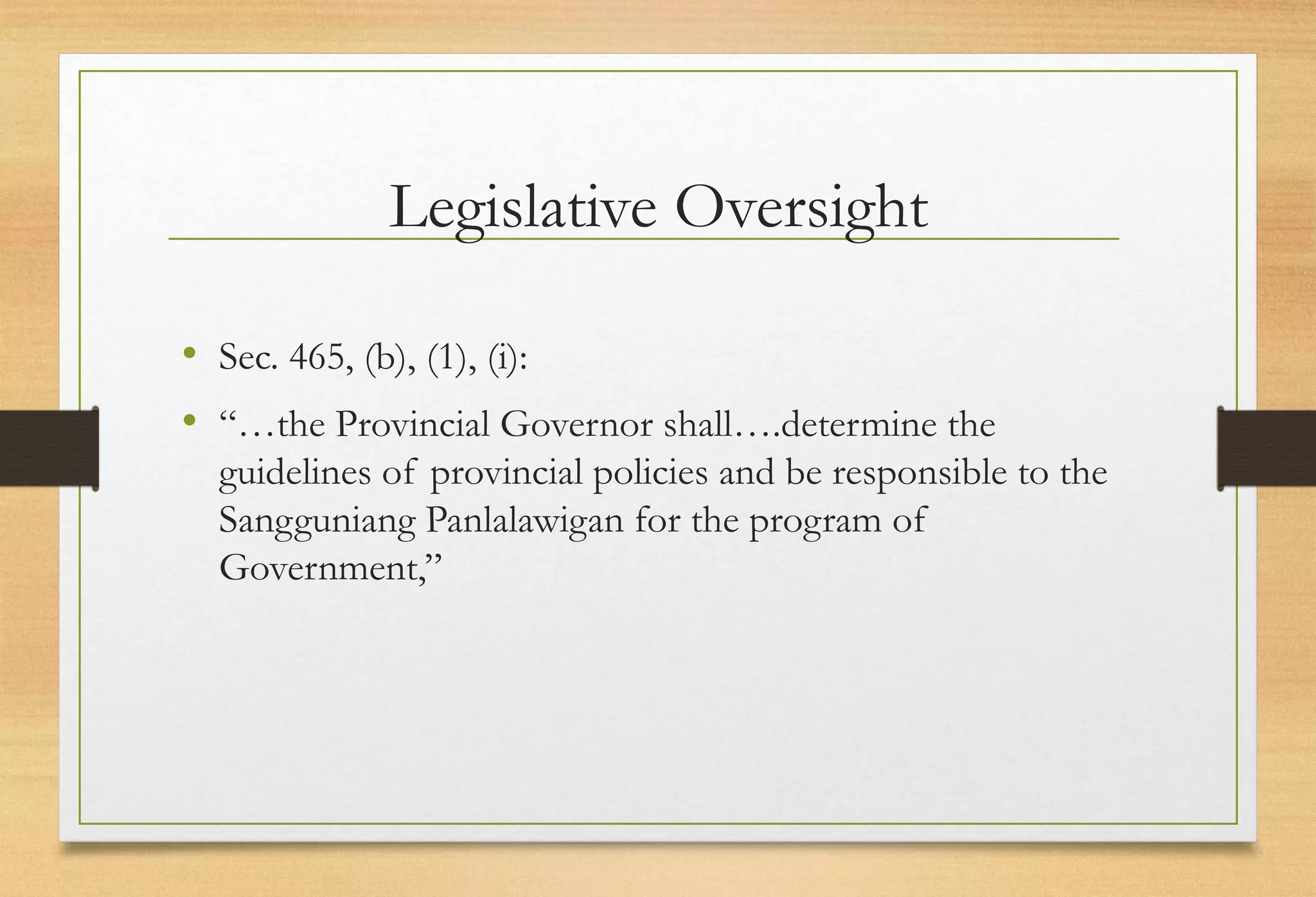The Local Legislative Process: Powers and Functions of the Sanggunian | PDF