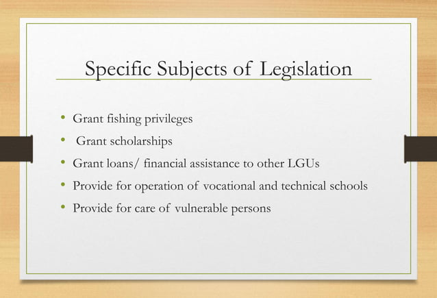 The Local Legislative Process: Powers and Functions of the Sanggunian | PDF