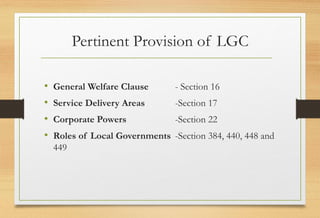 The Local Legislative Process: Powers and Functions of the Sanggunian | PDF
