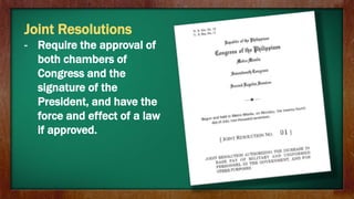 LEGISLATIVE ACTS AS BASES FOR PUBLIC POLICY | PPTX
