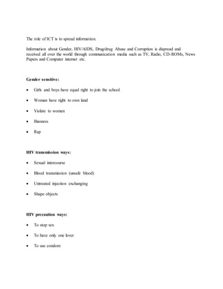 Mpact of information and communication technology (ict) on the society ...