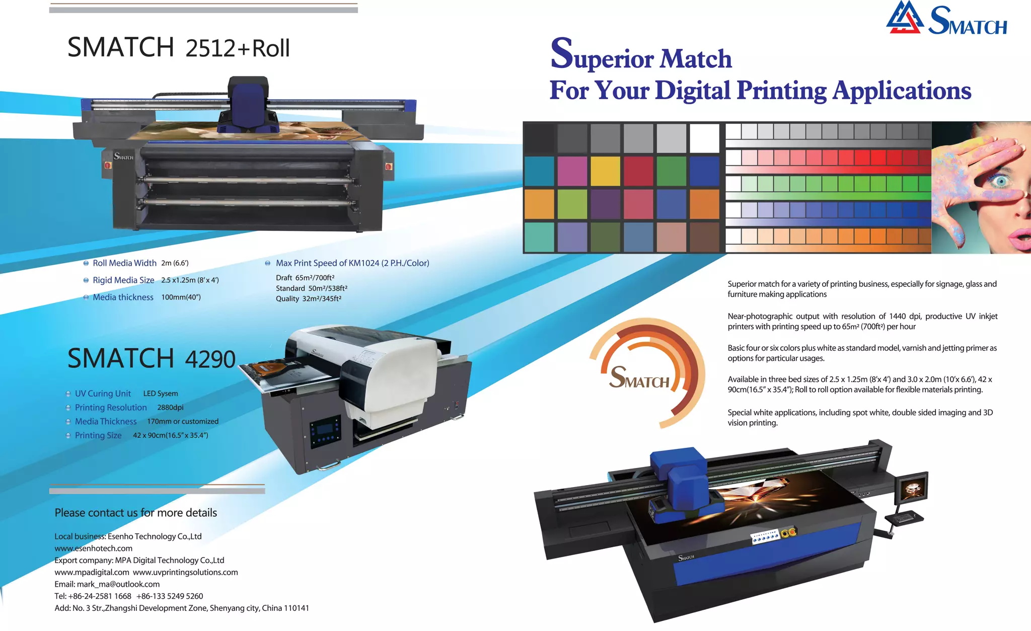 UV flatbed printer brochure | PDF