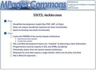 M Pages Technical Forum - Client Server Architectures | PPT