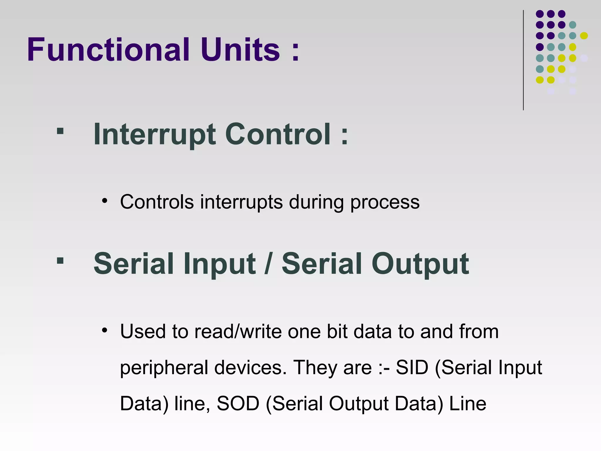 Mpandal Presentation 8085 Microprocessor Architecture Ppt Operating Systems Computer
