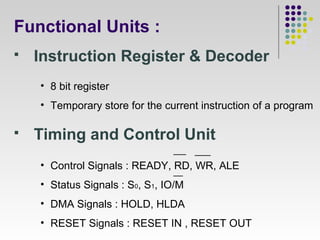 MP&AL presentation (8085 microprocessor architecture) | PPT | Operating ...