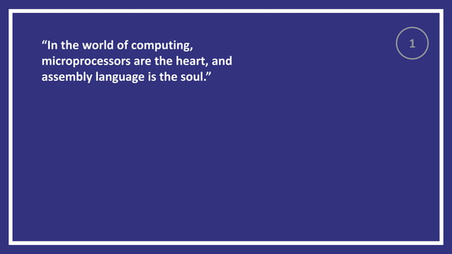 Microprocessor And Assembly Language. (EMU 8086 Microprocessor) | PPTX Microprocessor And Assembly Language. (EMU 8086 Microprocessor) | PPTX