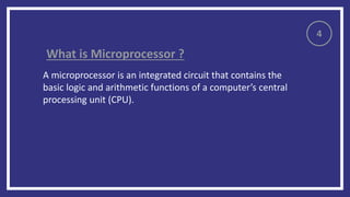 Microprocessor And Assembly Language. (EMU 8086 Microprocessor) | PPTX