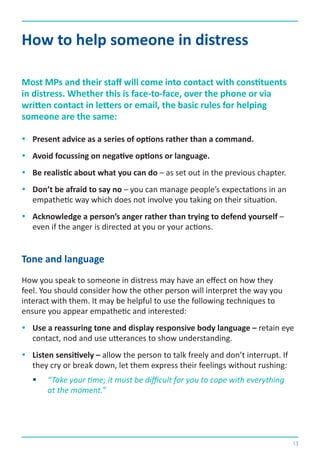 MP and Staffers Guide to Mental Health | PDF