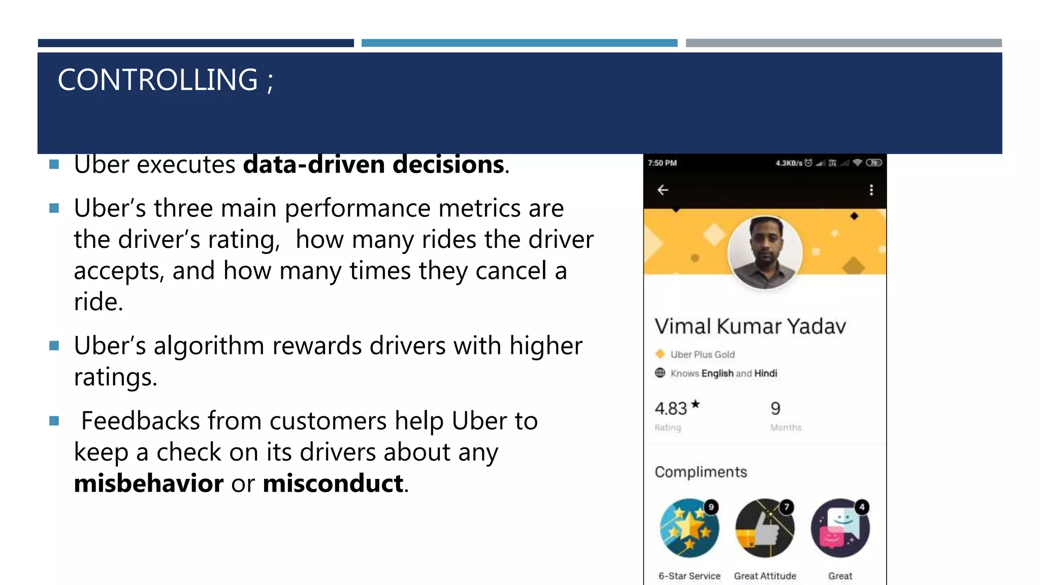 Study on Management of Uber | PPTX