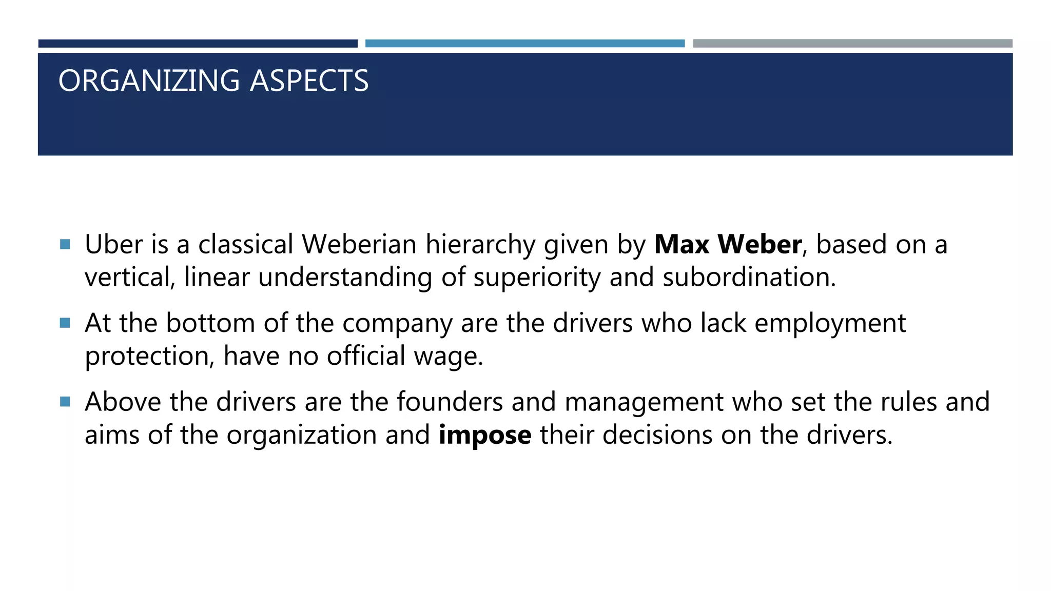 Study on Management of Uber | PPTX