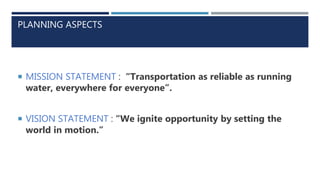 Study on Management of Uber | PPTX | Logistics and Transportation ...