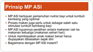 MP ASI olahan Rumah tangga yang baik dna benar unt | PPT