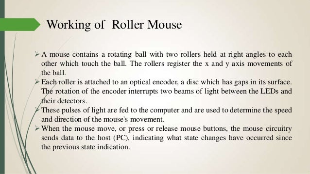 Optical Mouse Working