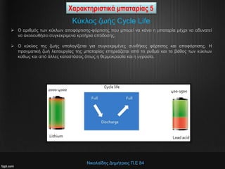 Mpataries ΜΠΑΤΑΡΙΕΣ ΕΙΔΗ ΧΑΡΑΚΤΗΡΙΣΤΙΚΑ | PPT