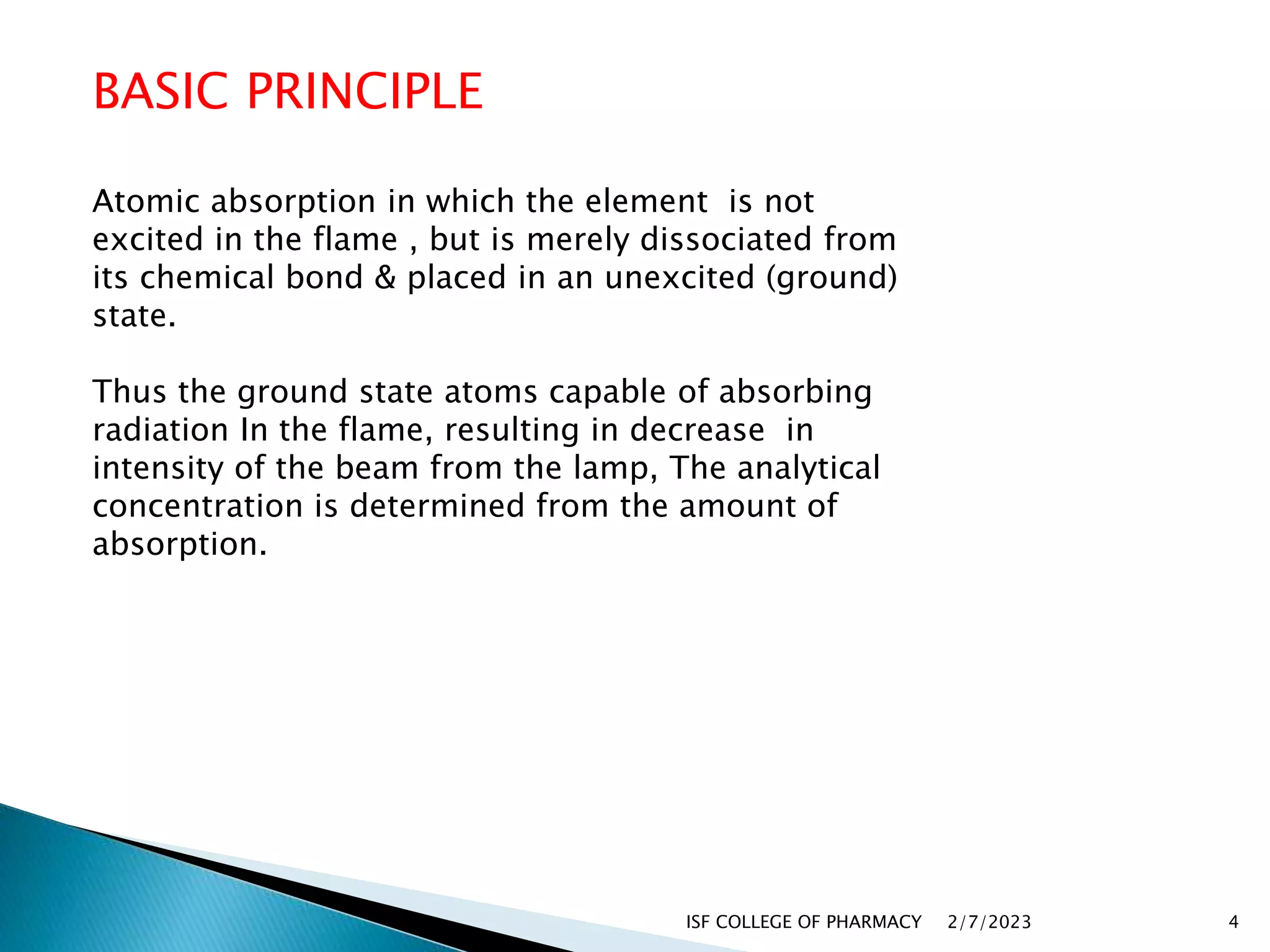 Atomic absorption anf flame emission spectrophotometry | PPTX