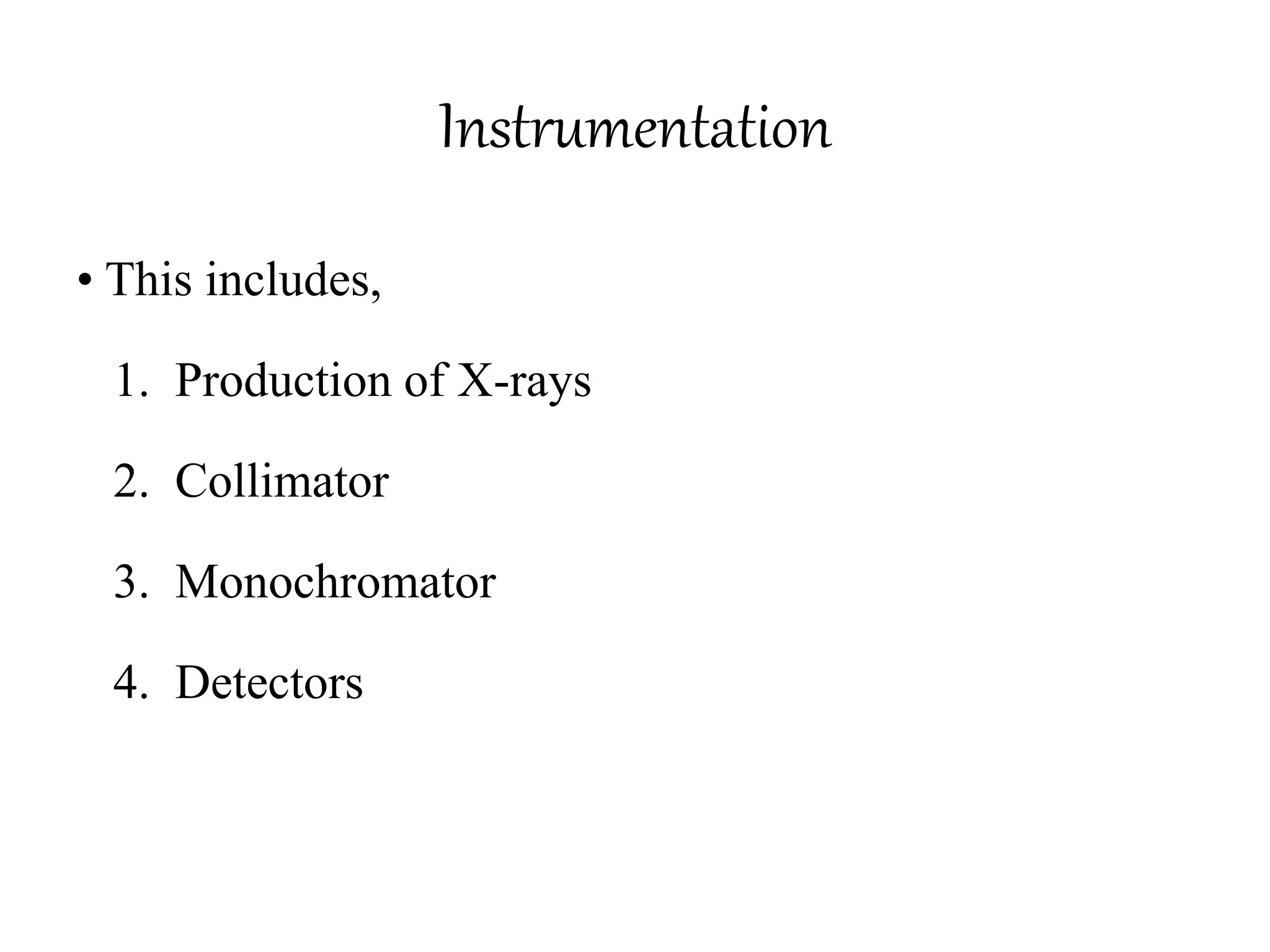 X-ray Crystallography | PPTX