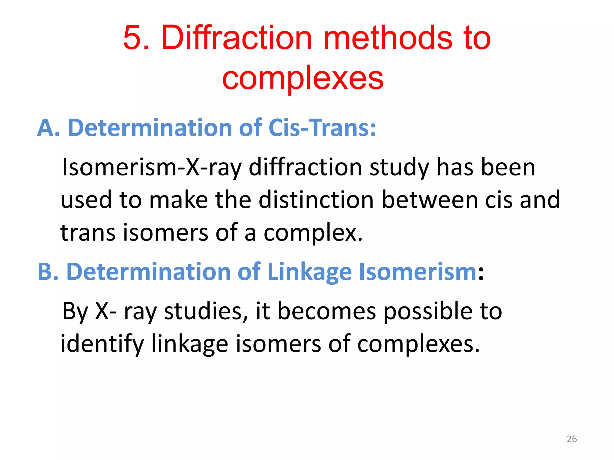 Types of Crystals and Application of X-ray Diffraction | PPTX