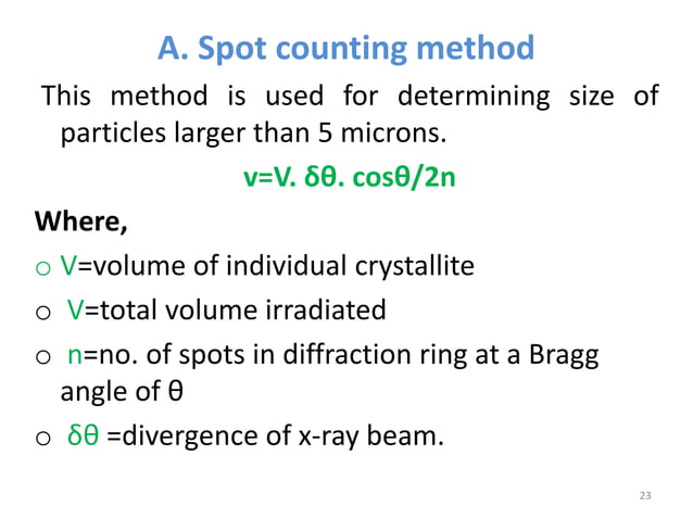 Types of Crystals and Application of X-ray Diffraction | PPTX ...