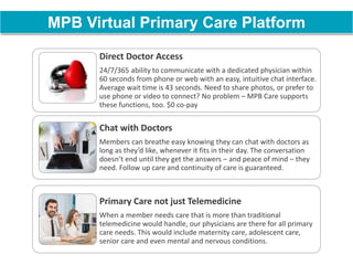 MPB Health Overview ppt | PPTX | Health Insurance | Insurance