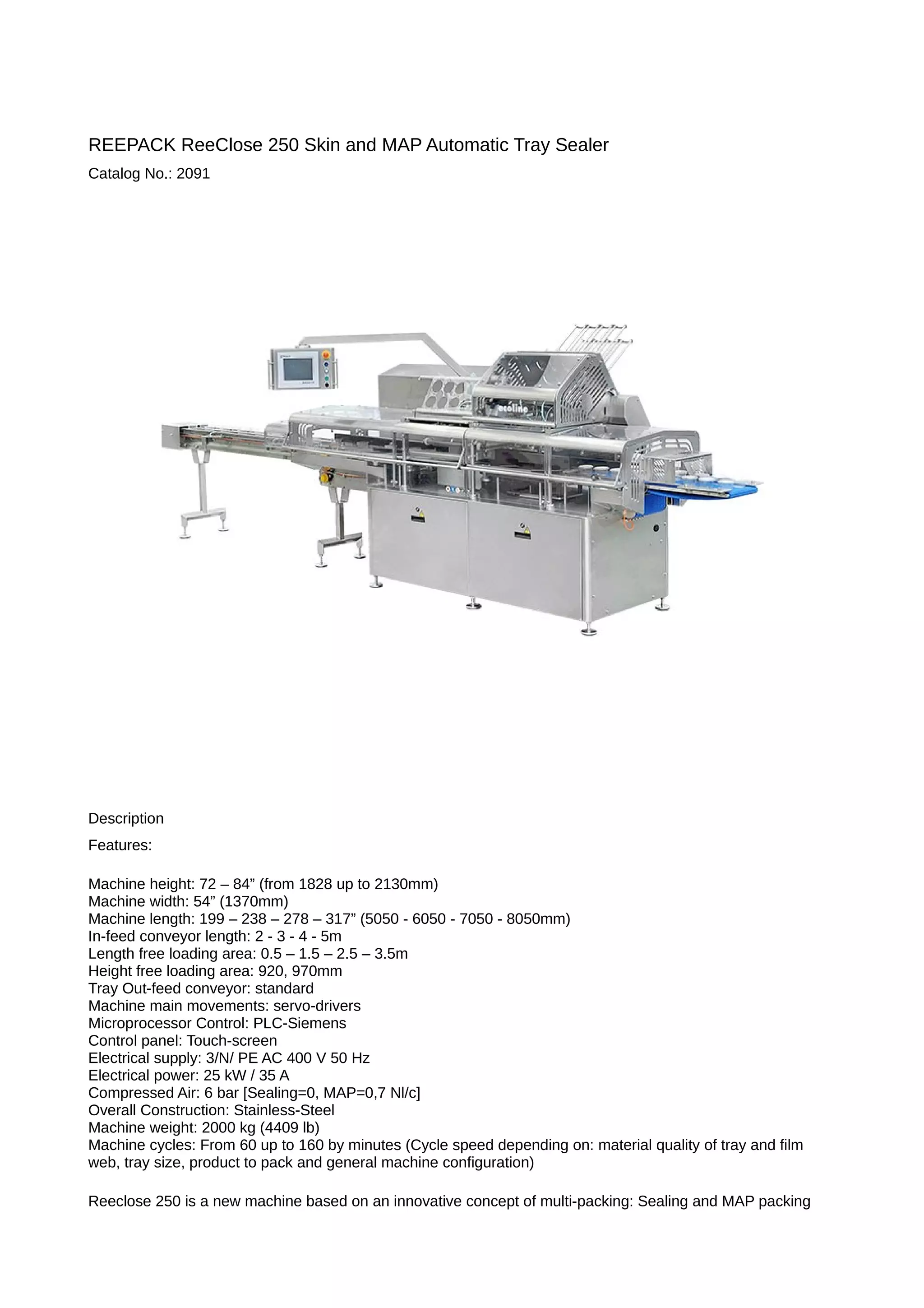 Food Processing and Packaging Equipments for Commercial | PDF