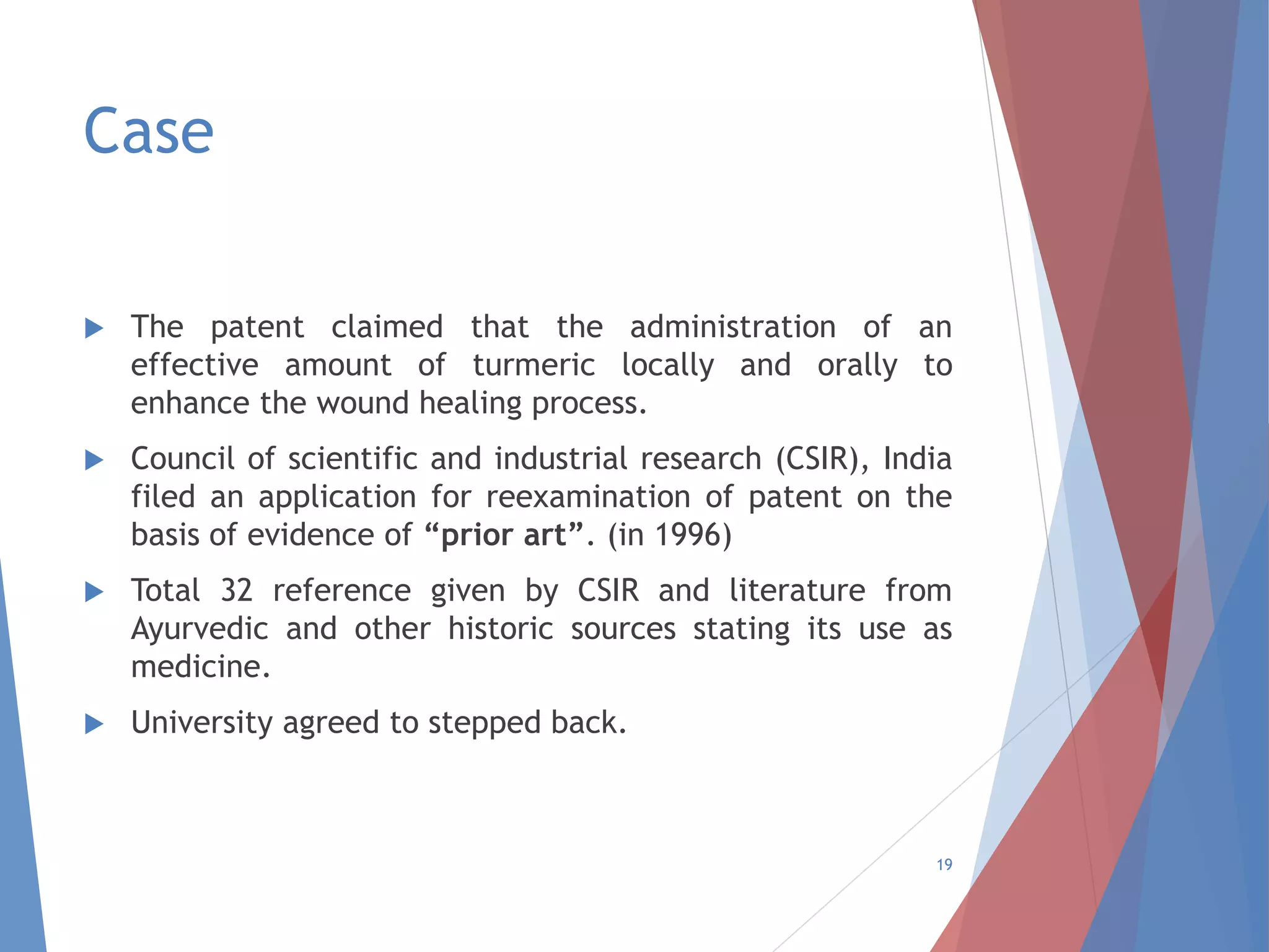 Mpbt151713 patent issues' | PPT