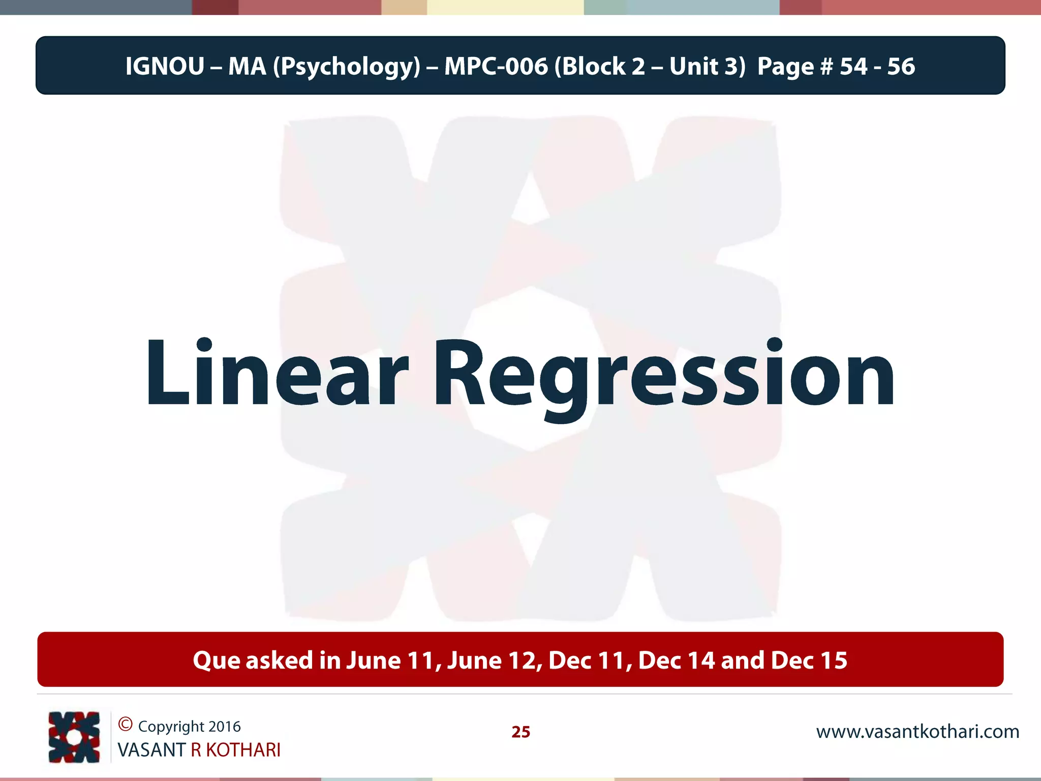 Mpc 006 - 02-03 partial and multiple correlation | PDF