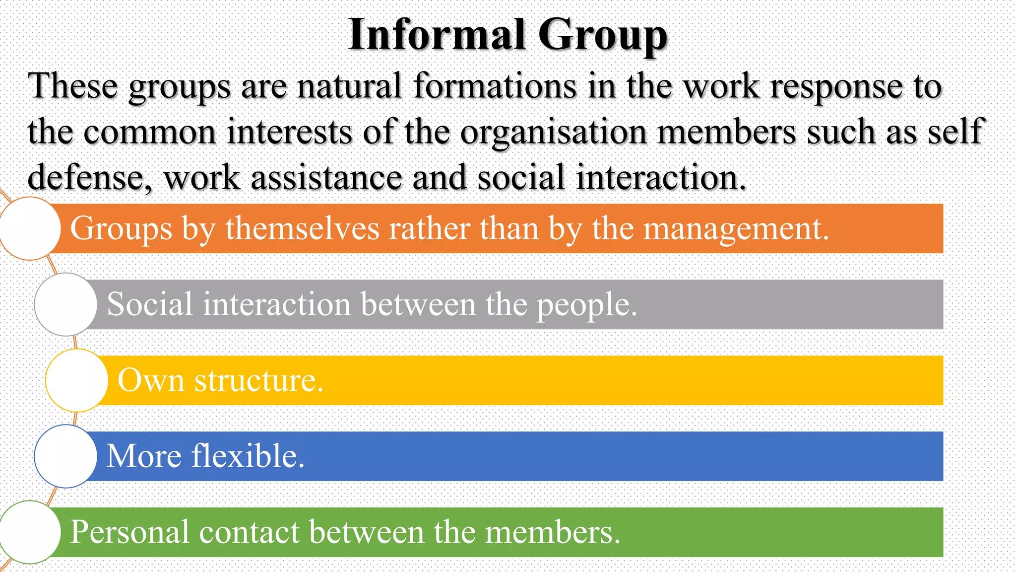 Groups, It’s Nature , It’s Types & Team Building | PPTX