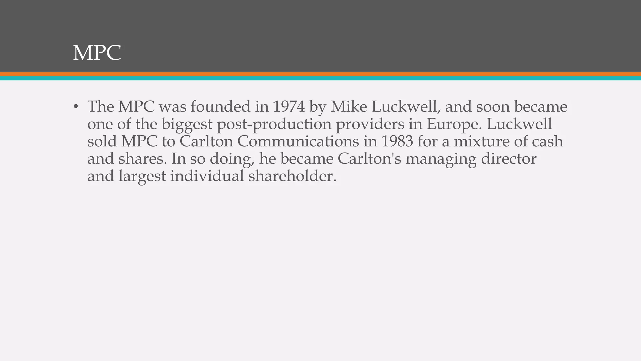 MPC | PPTX | Movies | Entertainment