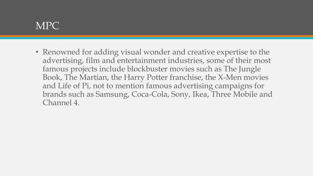 MPC | PPTX | Movies | Entertainment