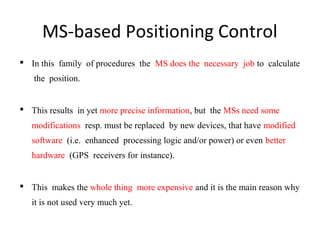 Mobile Positioning System | PPT | Computer Networking | Computing