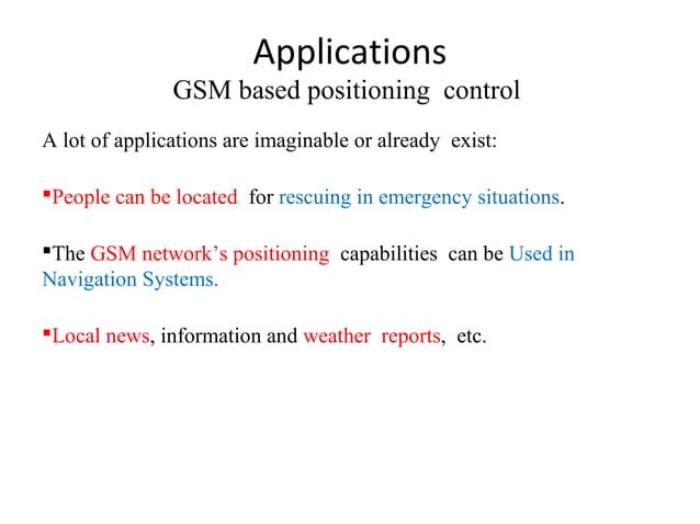 Mobile Positioning System | PPT | Computer Networking | Computing