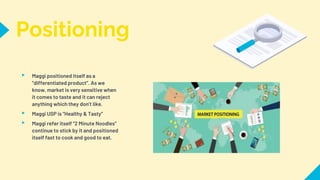 STP Analysis of Maggi | PPTX