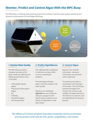 Control and Monitor Algae with the MPC-Buoy | PDF