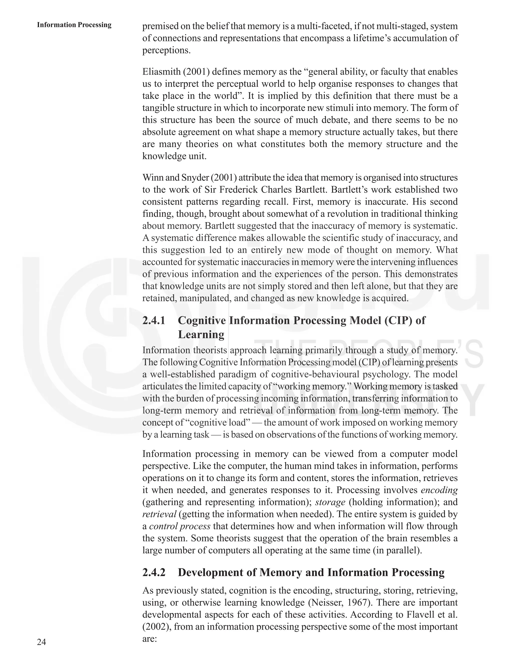 MPC01 ignou mapc- Psychology book -1 - IGNOU | PDF