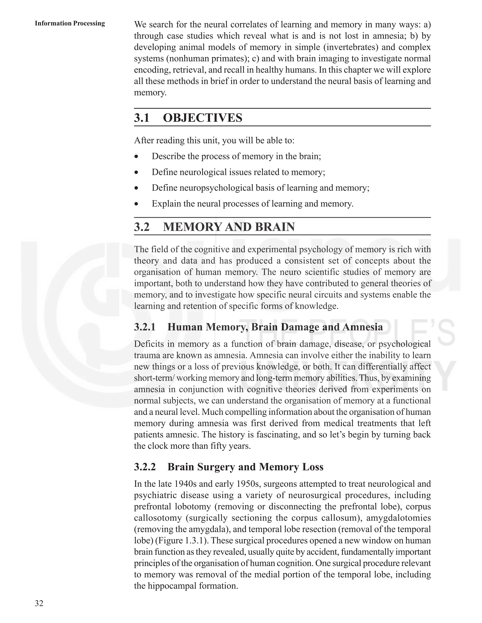 MPC01 ignou mapc- Psychology book -1 - IGNOU | PDF