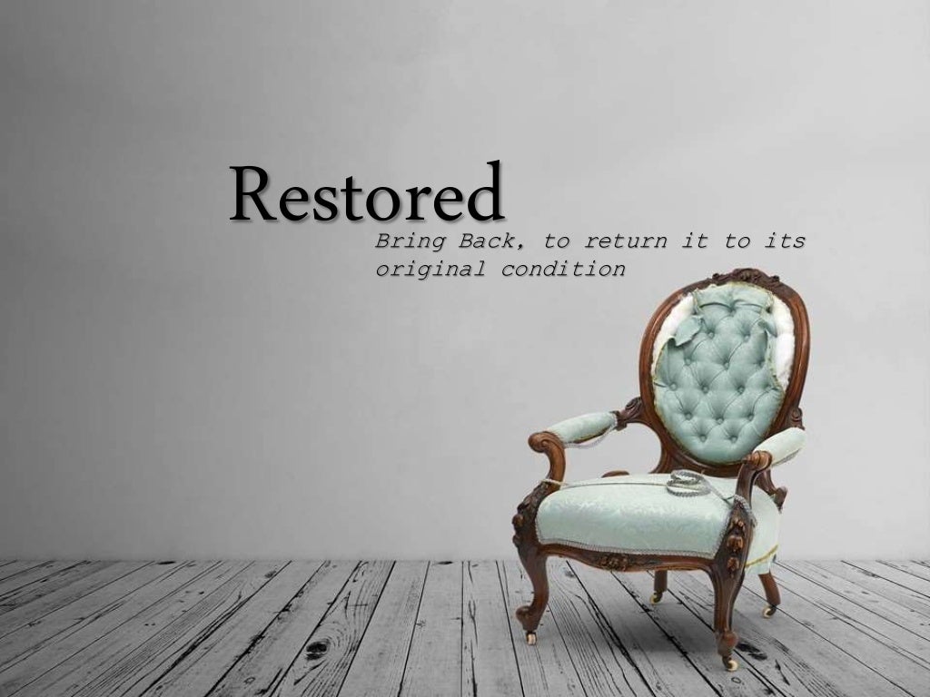 Restore 3 restore-3