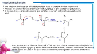 Presentation on benzilic acid rearrangement.pptx