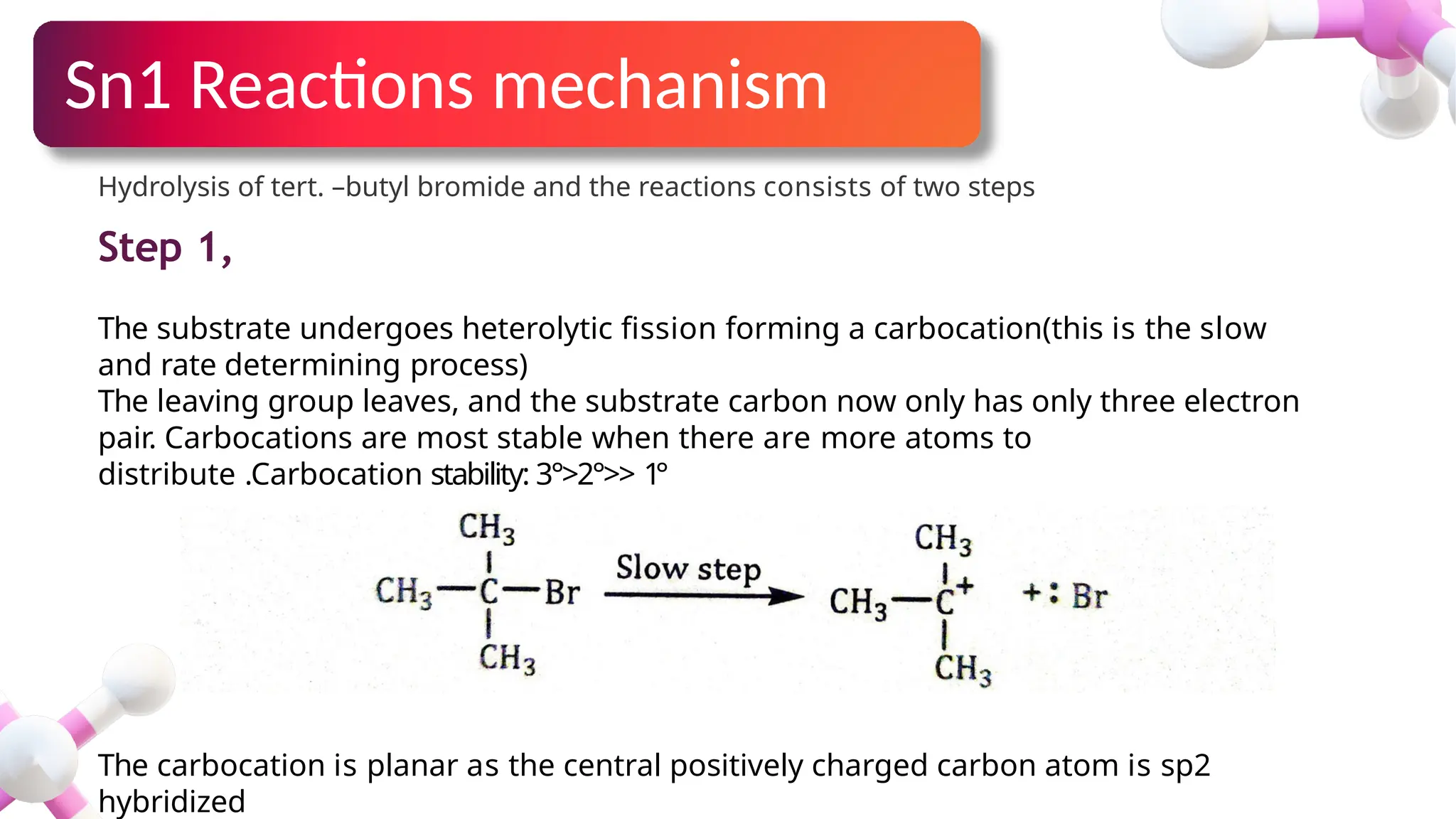 Sn1 & Sn2 Reactions and their reaction mechanisms.pptx