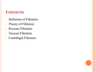 Filtration | PPTX