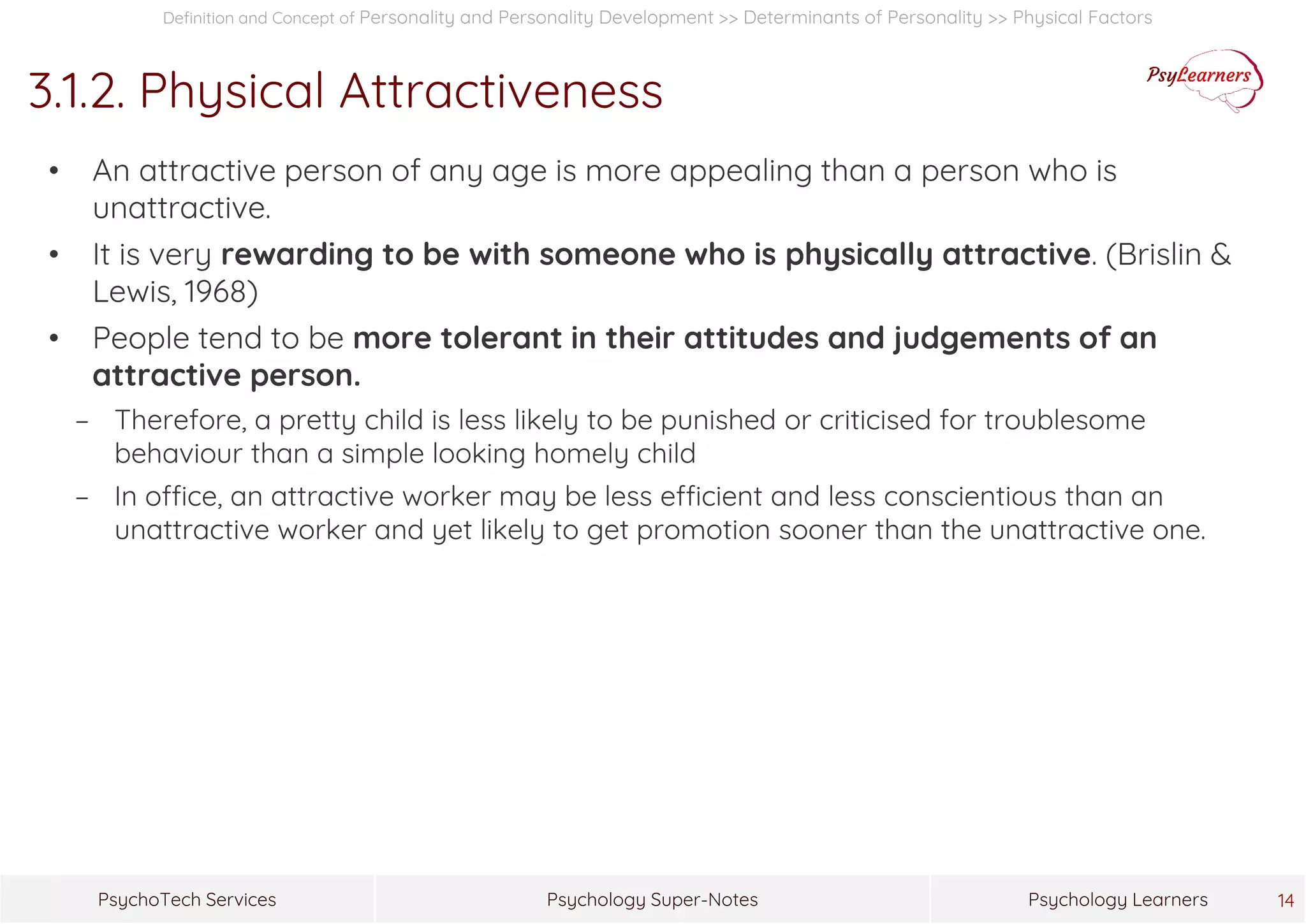 Definition and Concept of Personality and Personality Development | PPT