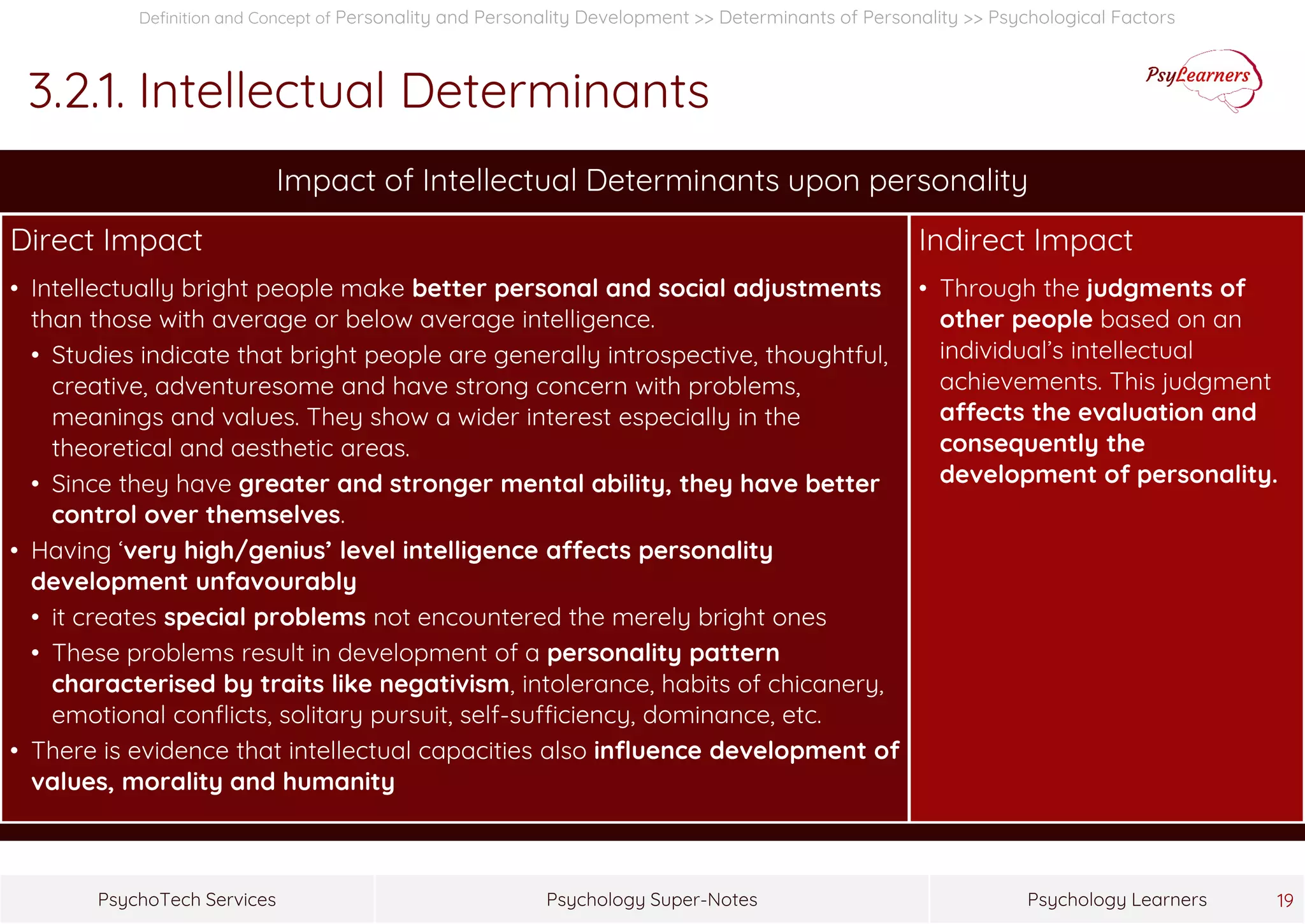 Definition and Concept of Personality and Personality Development | PPT