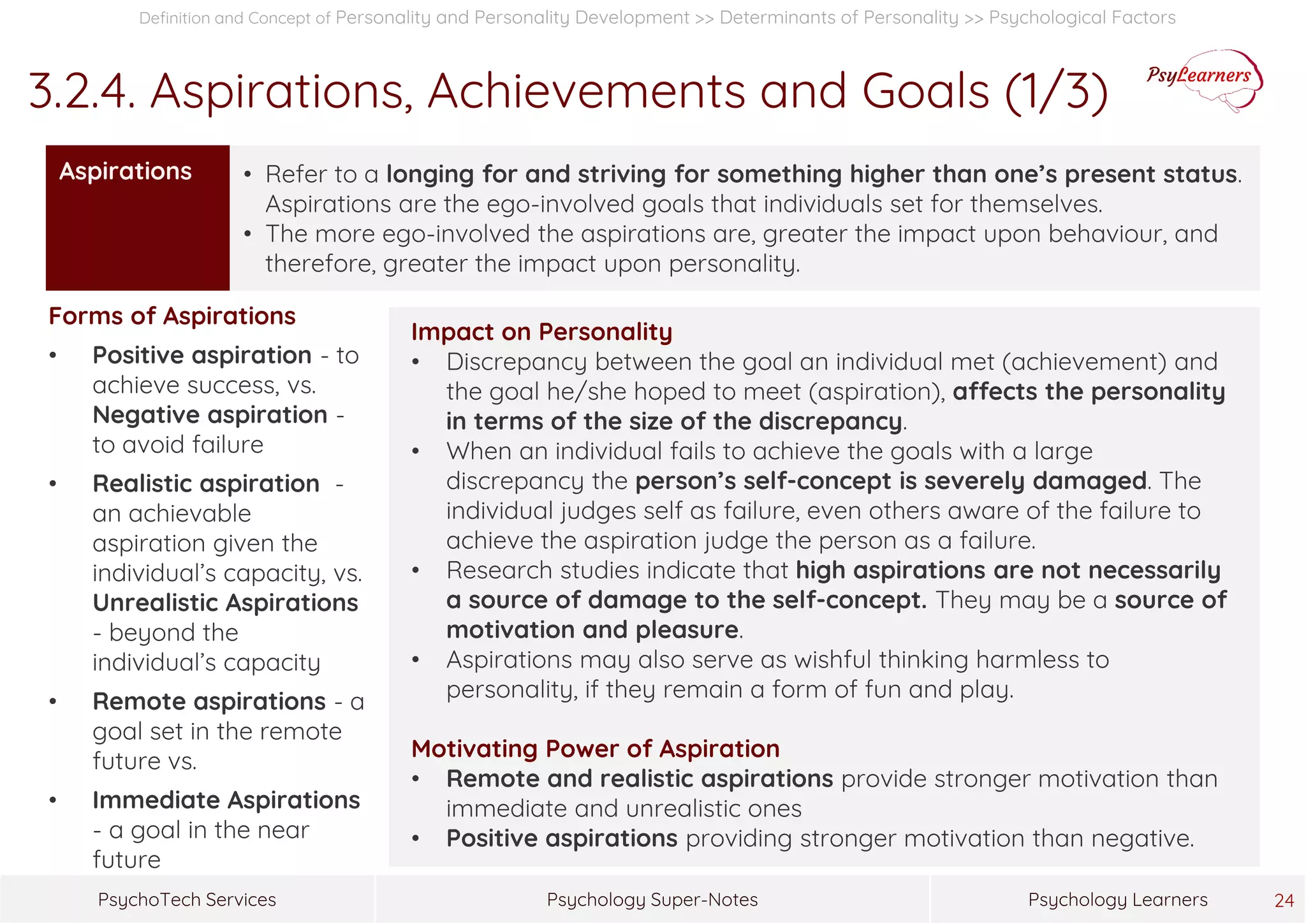 Definition and Concept of Personality and Personality Development | PPT