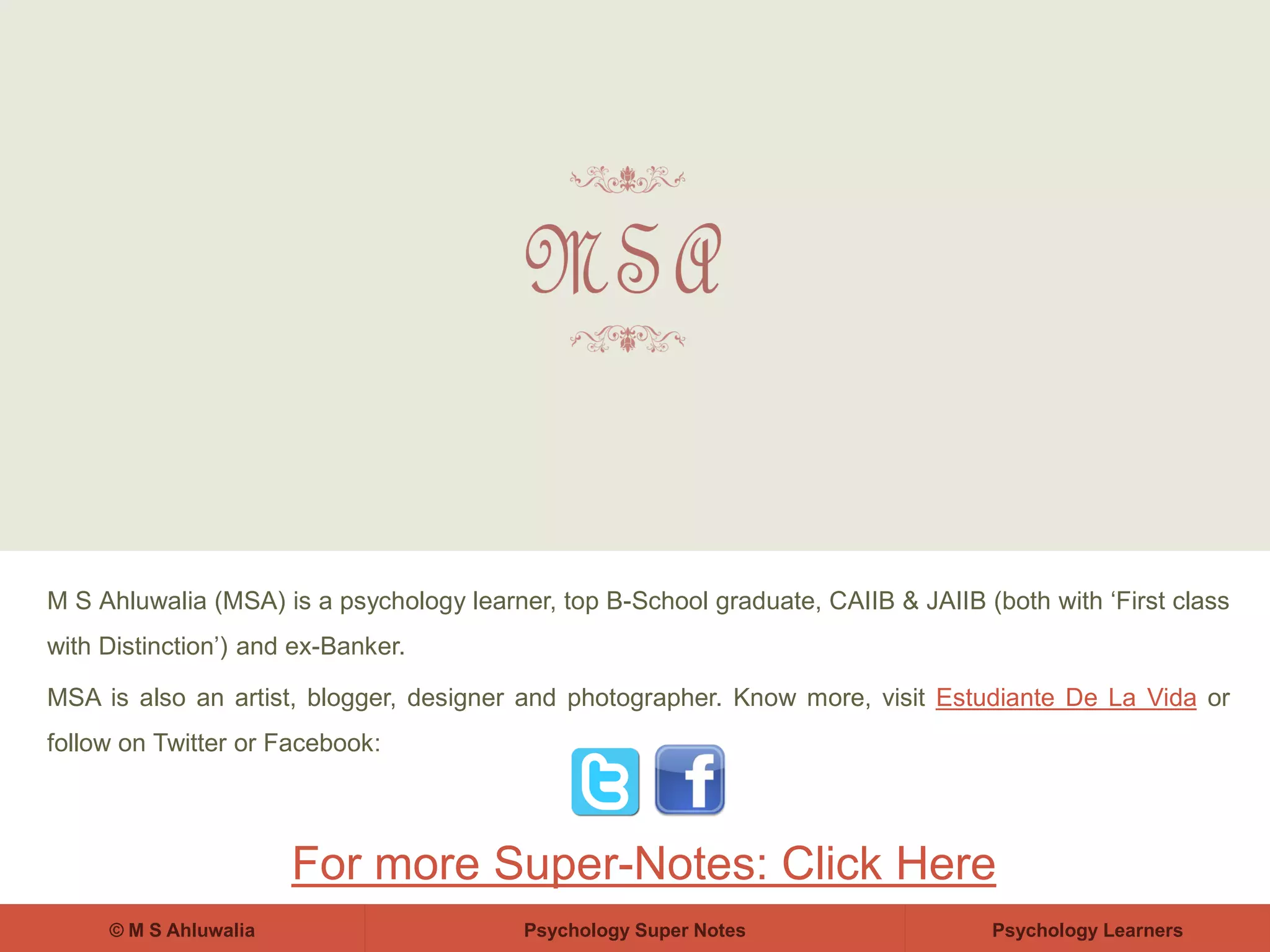 IGNOU Super-Notes: MPC3 Personality - Theories and Assessment_4 ...