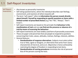 IGNOU Super-Notes: MPC3 Personality - Theories and Assessment_4 ...